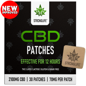 30 Premium CBD Patches | 70mg Per Patch | 2100mg Per Pack