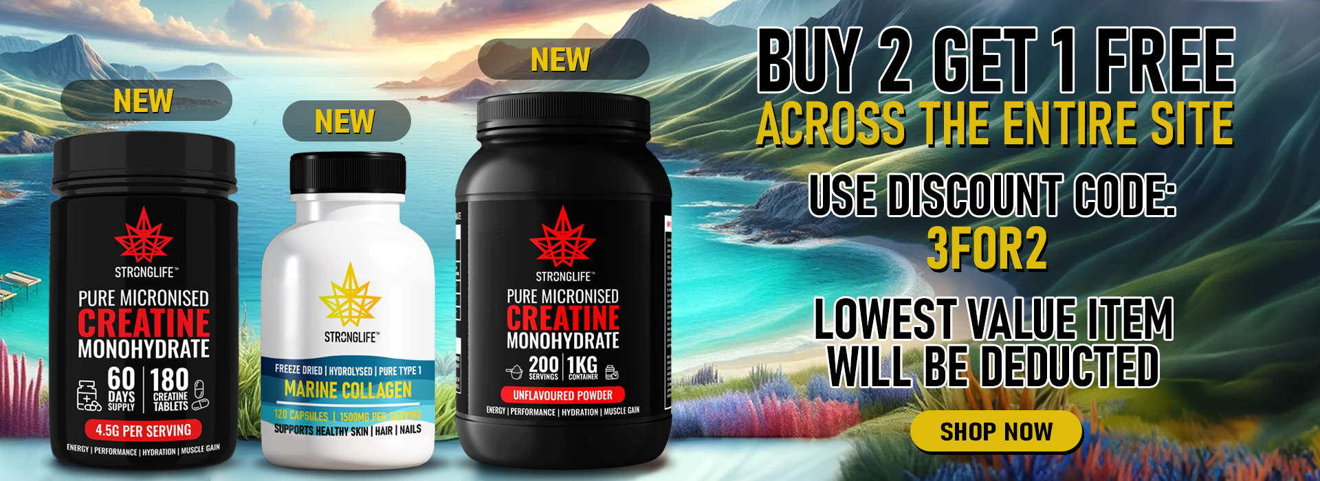 Stronglife Premium CBD & Health Supplements