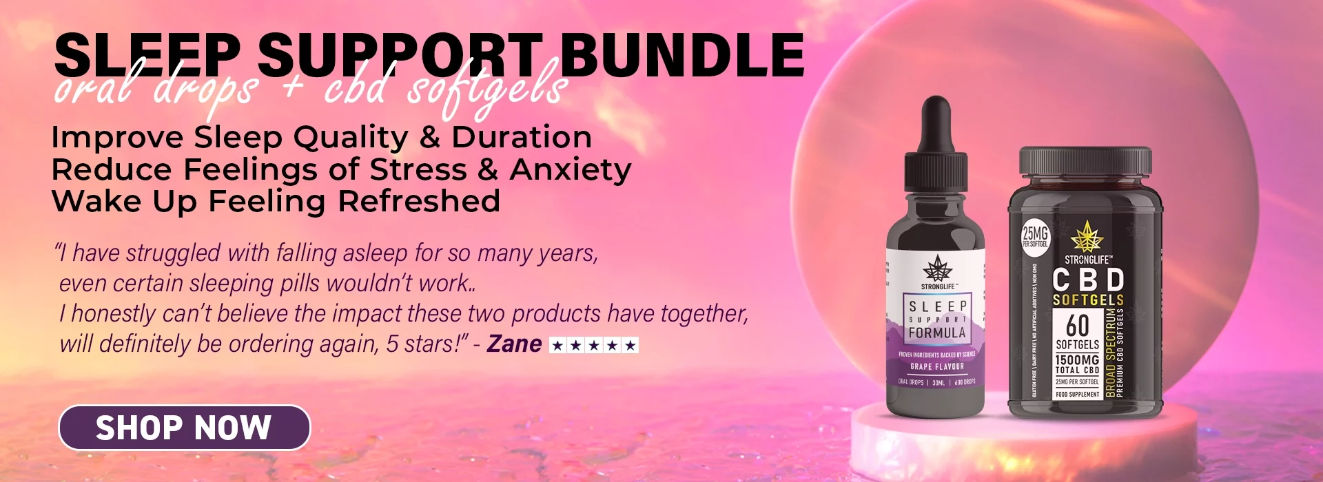 Sleep Support Solutions | StrongLife